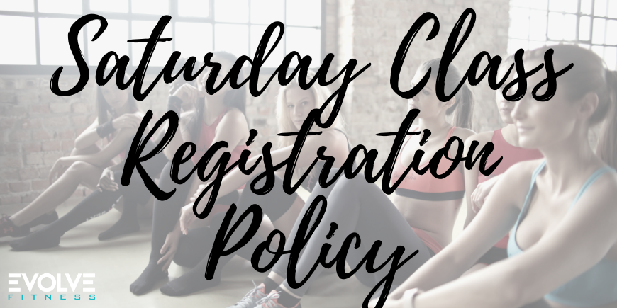 Group Class Registration - Evolve Fitness 24 Hour Women's Only Gym