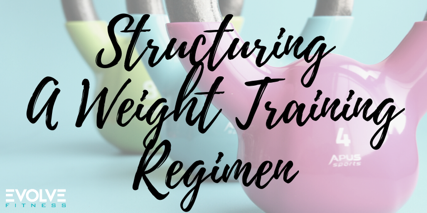 Structuring A Weight Training Regimen - Evolve Fitness 24 Hour Women's ...
